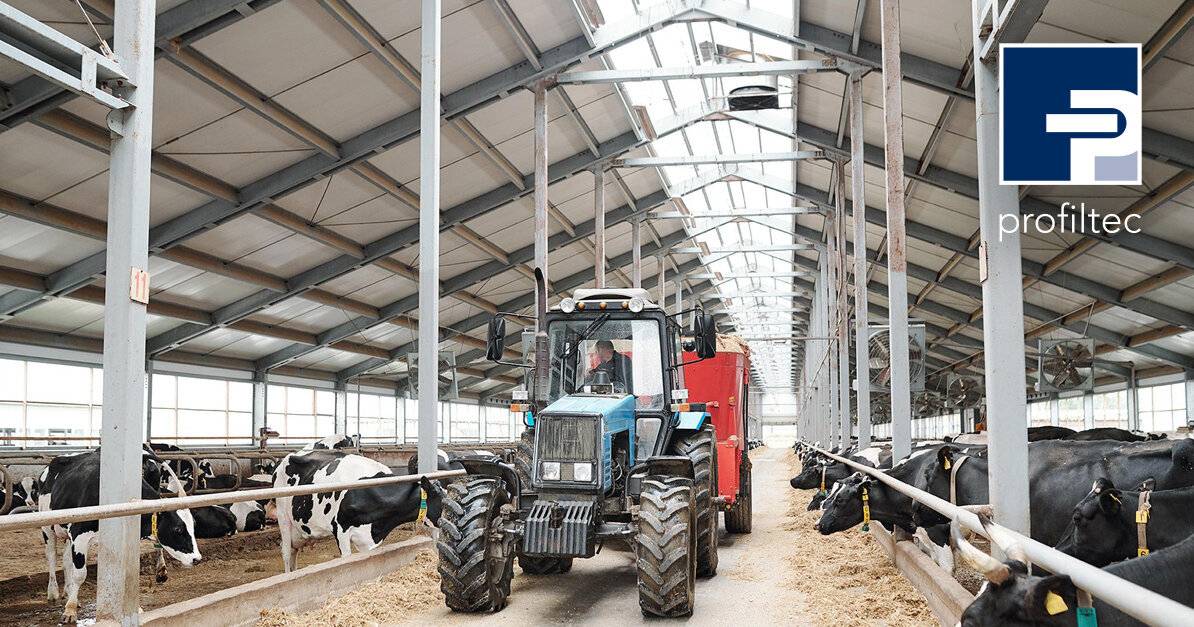 Beschichtungslösungen für landwirtschaftliche Gebäude | Profiltec